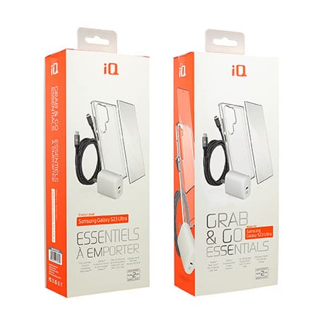 iQ Essentials Kit | Samsung Galaxy S23 Ultra | Bell